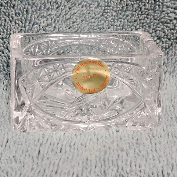 None and/or Unknown | Other | Full Lead Crystal Trinket Box ...